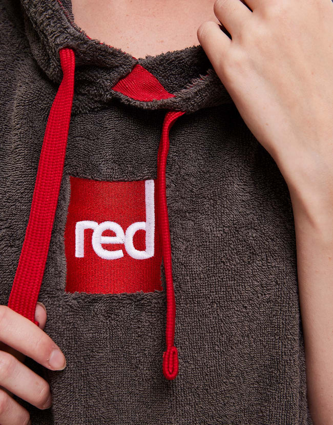 Red Women's Luxury Towelling Change Robe - Outfitters Store